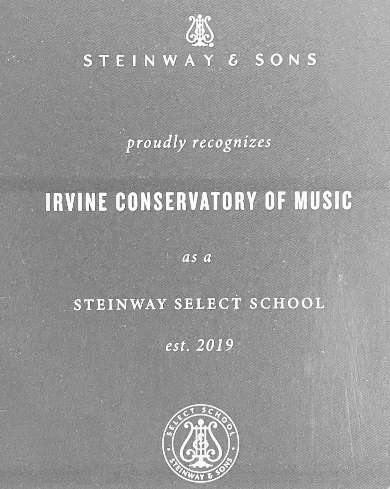 Irvine Conservatory of Music – Music School